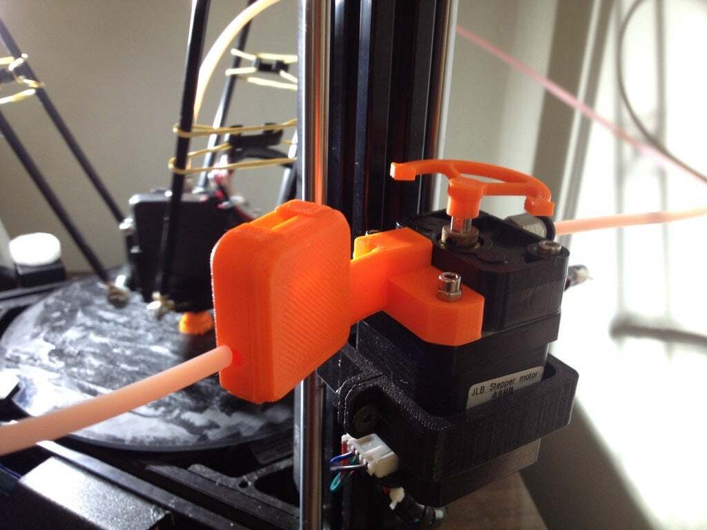 Free STL file Makerbot MK7 Filament Sensor Bracket・Template to download ...