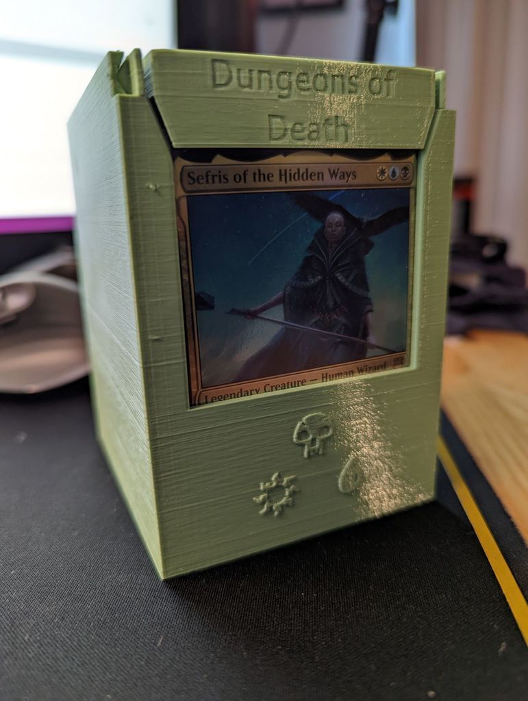 Free STL file MTG Commander Deckbox・3D printing design to download・Cults
