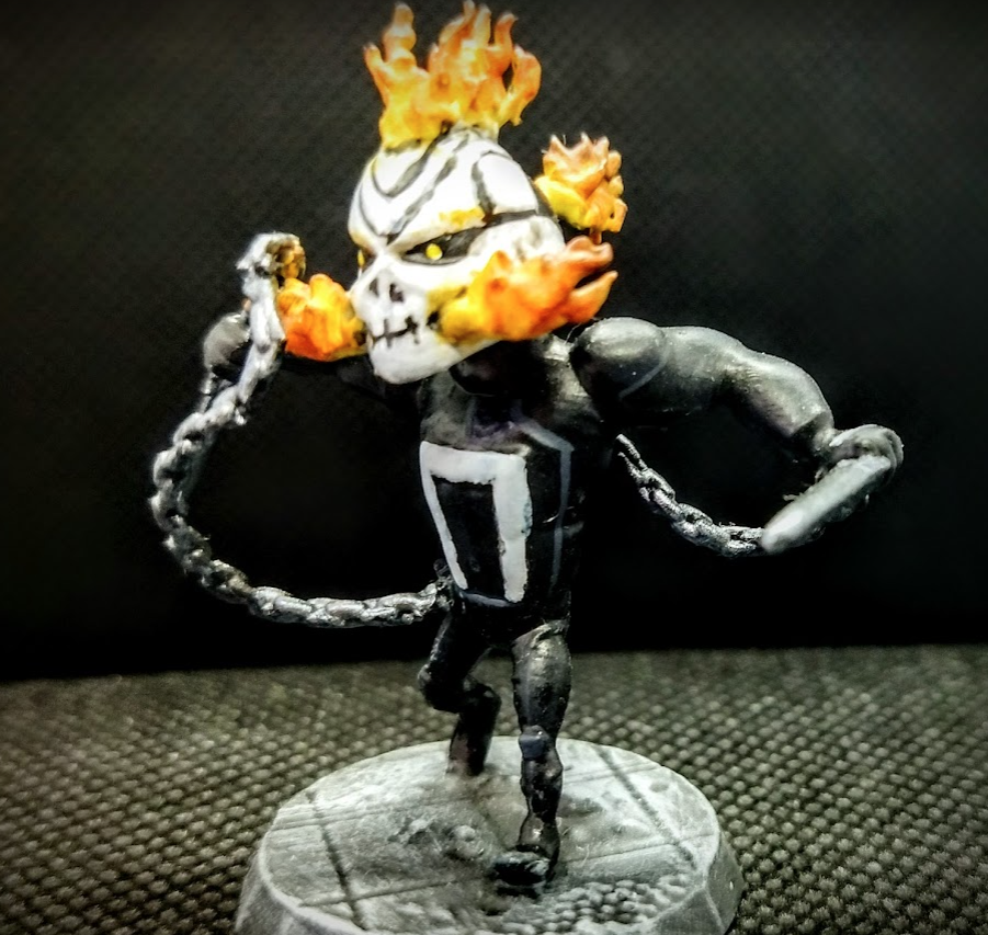 STL file Chibi Ghost Rider・3D print design to download・Cults