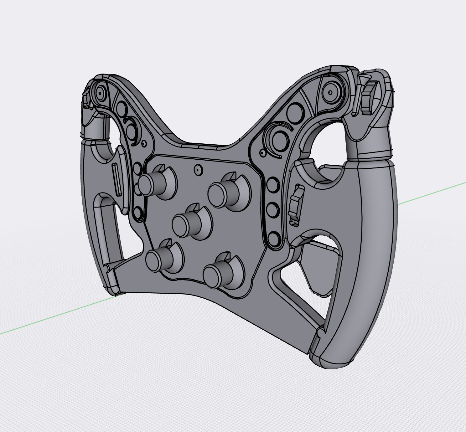 3D file RedBull RB8 Steering Wheel・3D print design to download・Cults