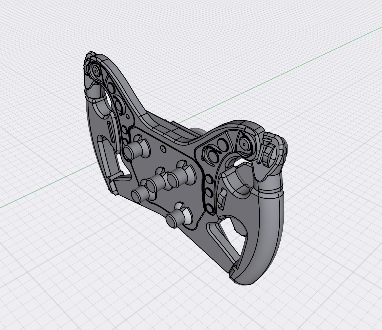 3D file RedBull RB8 Steering Wheel・3D print design to download・Cults