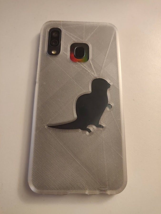 Free 3D file Samsung Galaxy A40 case (flexible) remix with an otter・3D ...