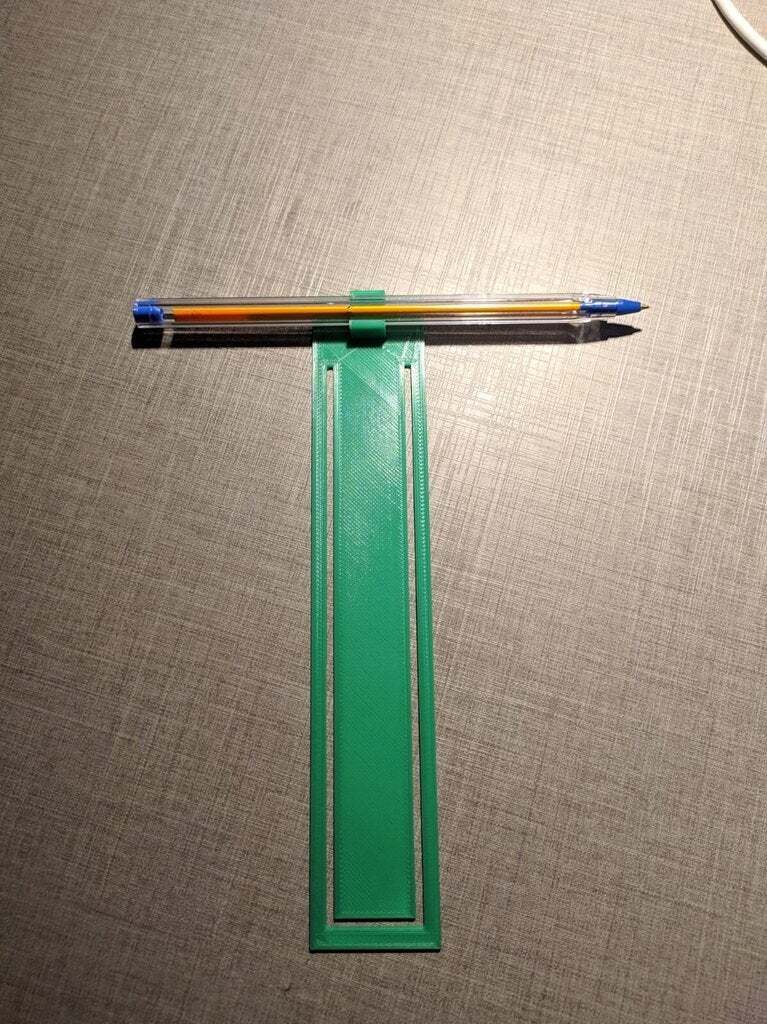 Free STL file Bookmark pen clip・3D printing model to download・Cults