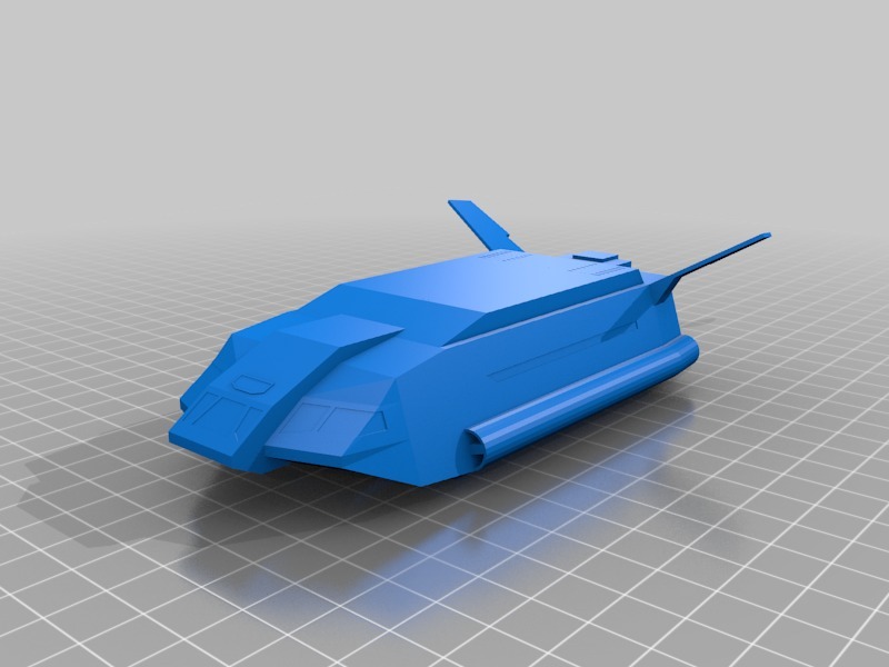 Free 3d File Star Wars Rebels Sacul Star Commuter 2000・template To Download And 3d Print・cults