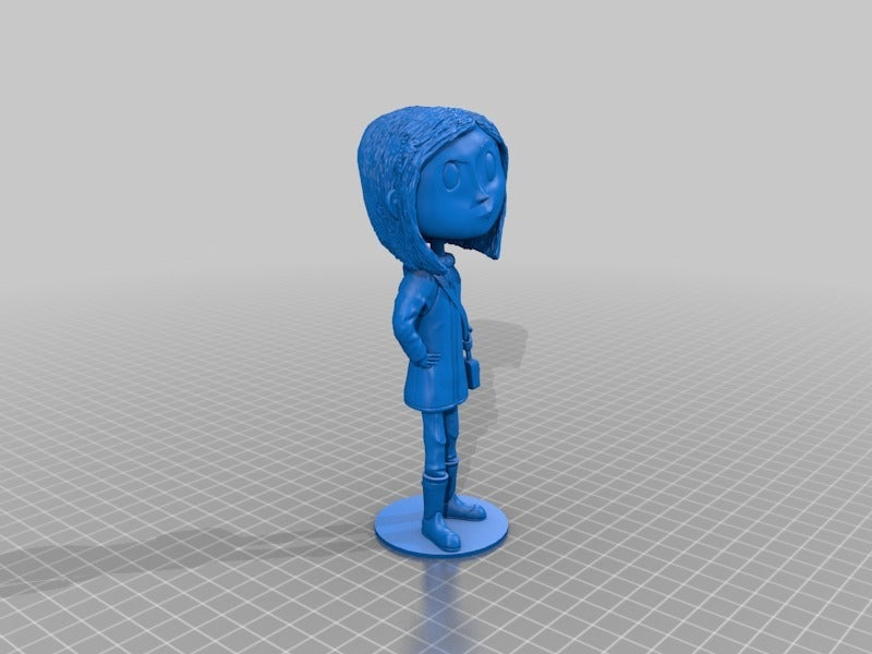 Archivo STL gratis Coraline・Modelo imprimible en 3D para descargar・Cults