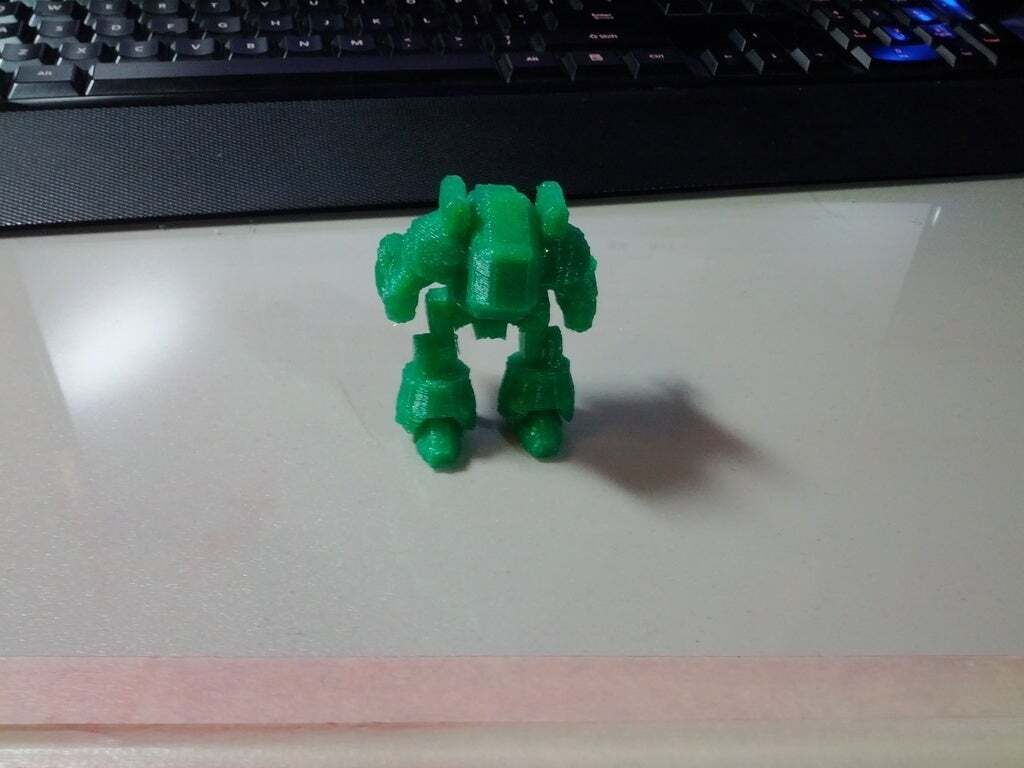 Archivo STL gratis Battle Mech (Wargaming Mini) 🦸・Objeto de impresión ...