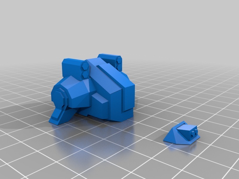 Archivo STL gratis Battle Mech (Wargaming Mini) 🦸・Objeto de impresión ...