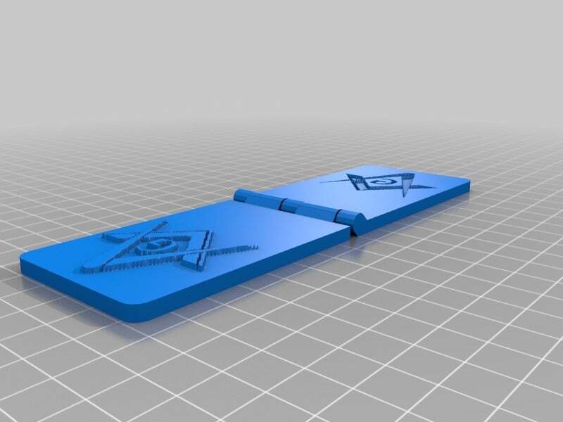 Free STL file Masonic Embossing Stamp 👨‍🎨・3D printable object to ...