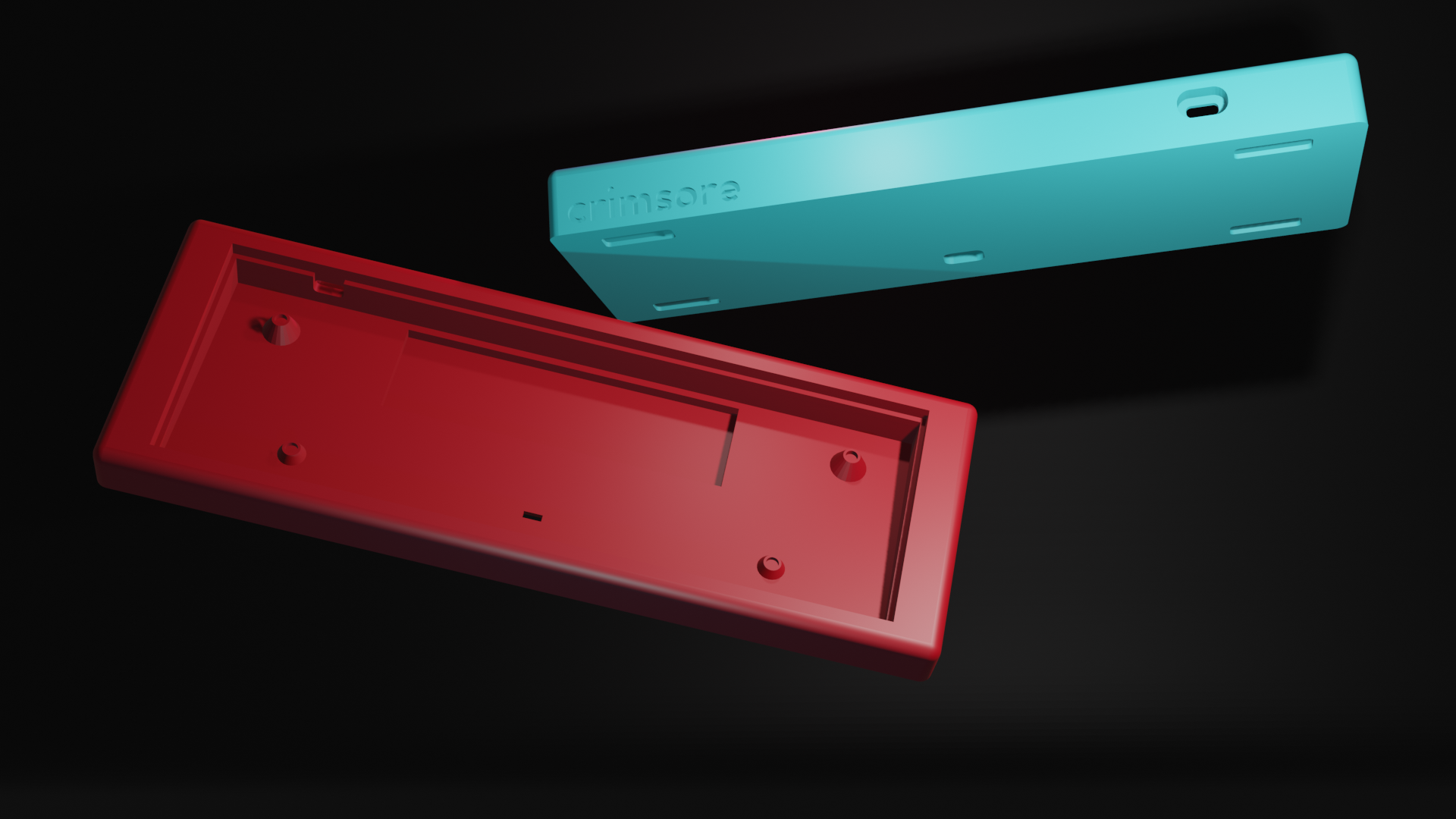 3D file RK61 Custom Keyboard Case・3D printer design to download・Cults