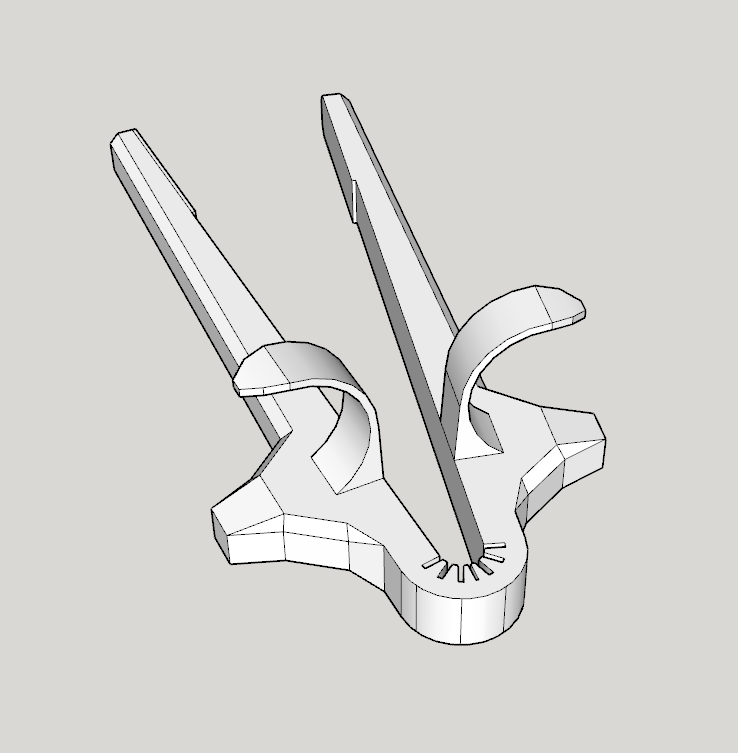 3D file Finger Chopsticks (with Bunny and Cat designs!)・3D printing ...