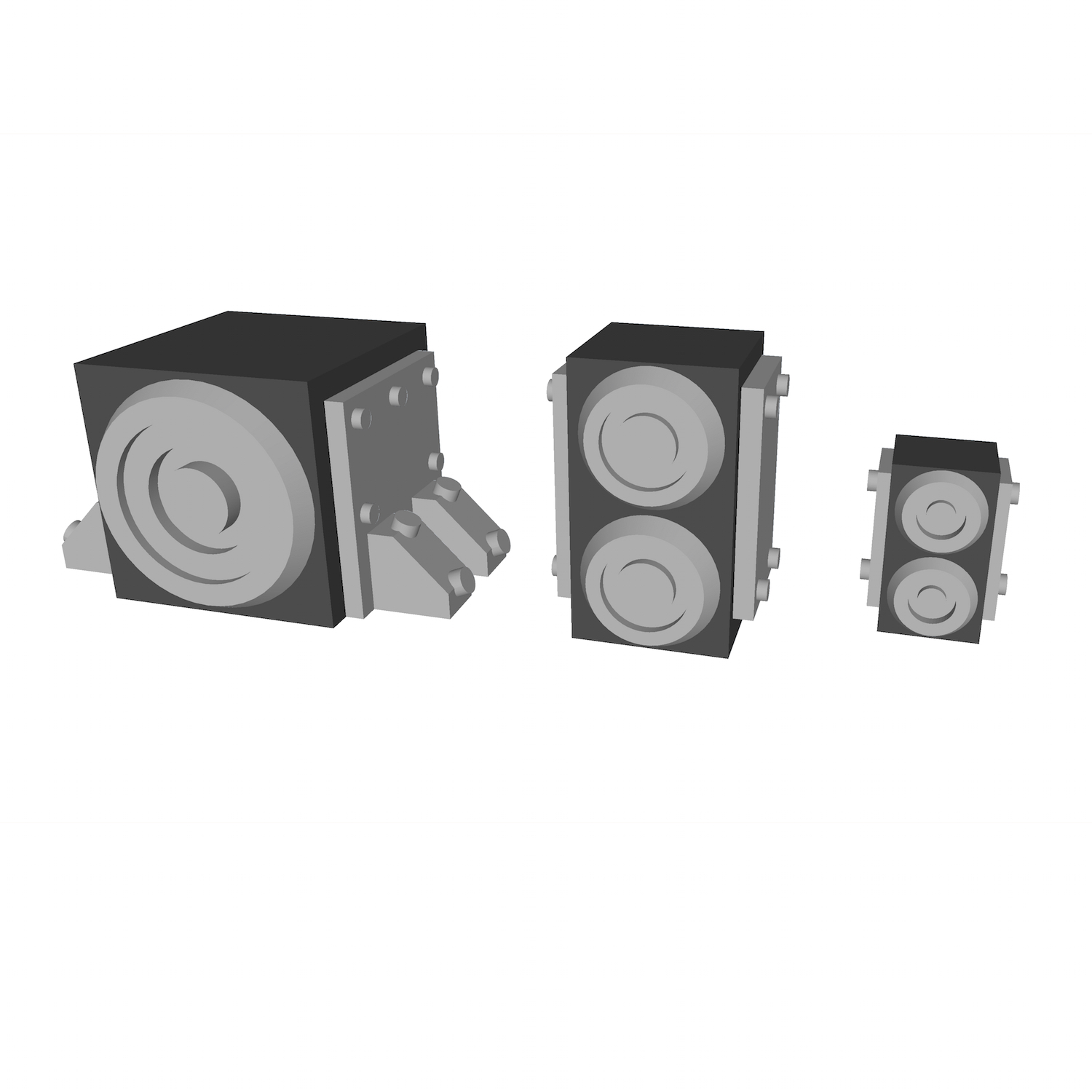 STL file Smallscale speaker boxes・Design to download and 3D print・Cults