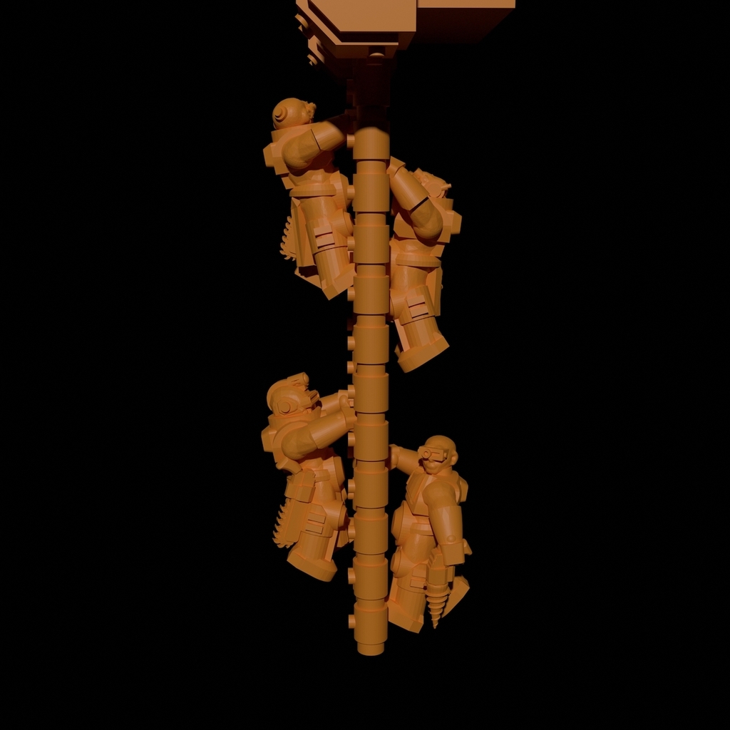 Free STL file Smallscale climbing workers・3D print object to download・Cults