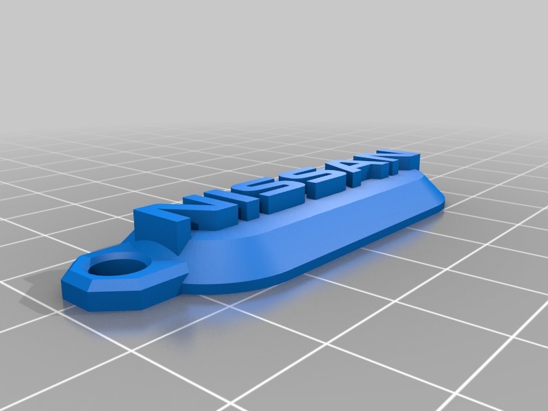 Free 3D file Nissan Key Ring・Design to download and 3D print・Cults