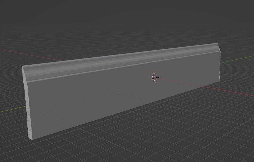 Free 3D file 7/16" x 3.25" Colonial base Moulding・Object to download ...