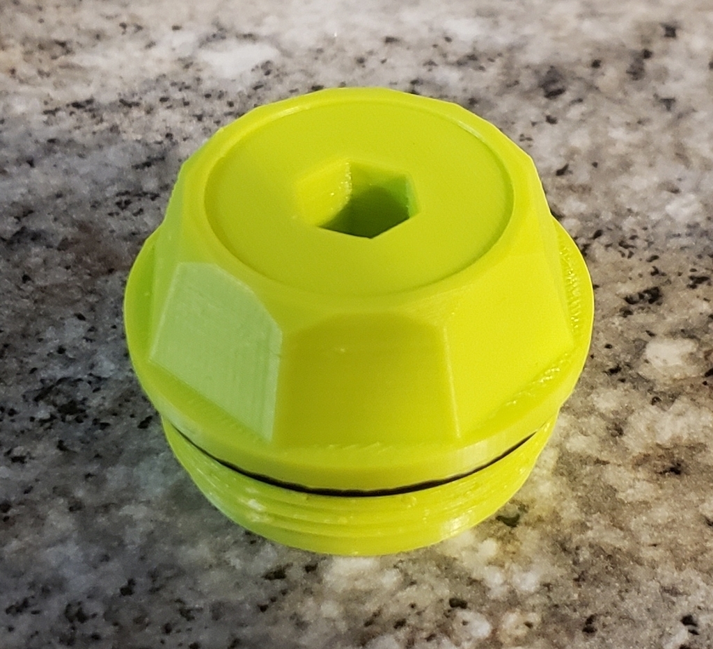 Free STL file AR3000-A2 Dixon Annovi Reverberi Water Filter Cap ...