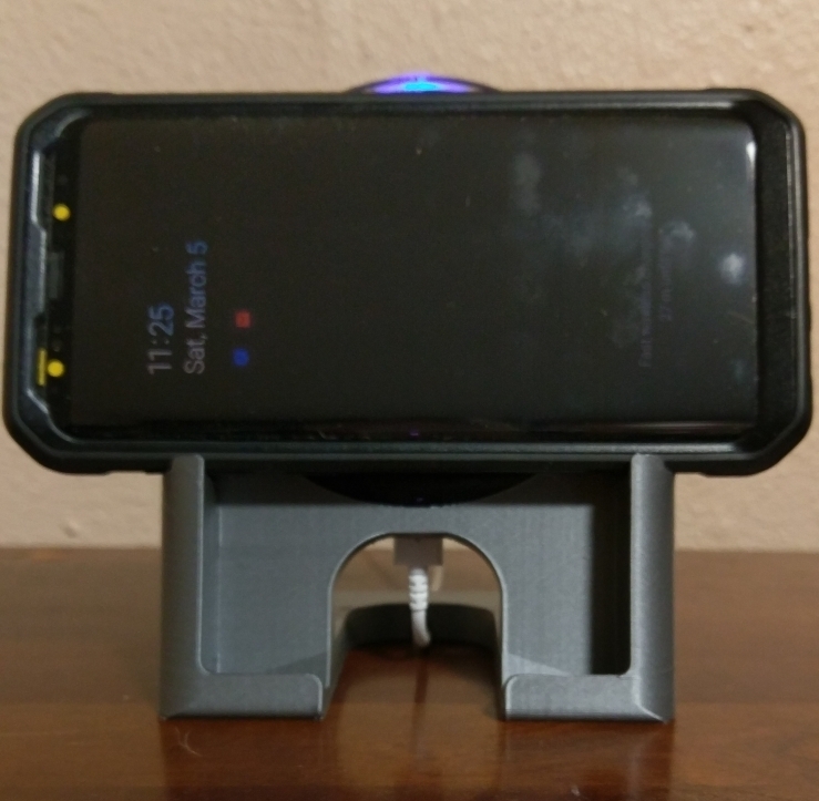 Free 3D file Samsung Wireless QI stand for S9+ Plus・3D printable model ...