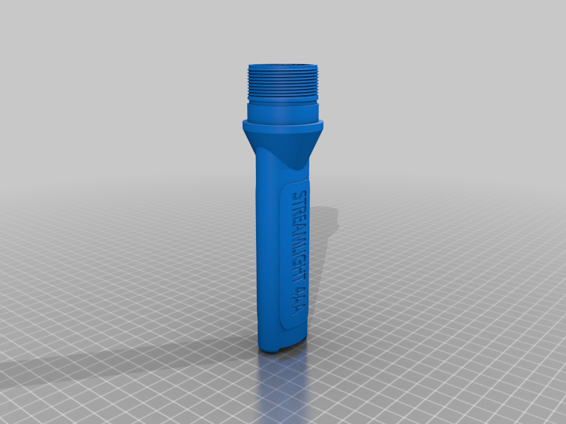 Free 3D file Streamlight 4AA customizable・3D print model to download・Cults