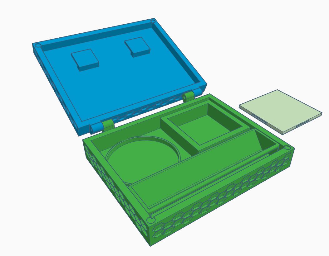 STL-Datei Rolling Box Storage/Rolling Table Magnetverschluss 📦・3D-Druck ...