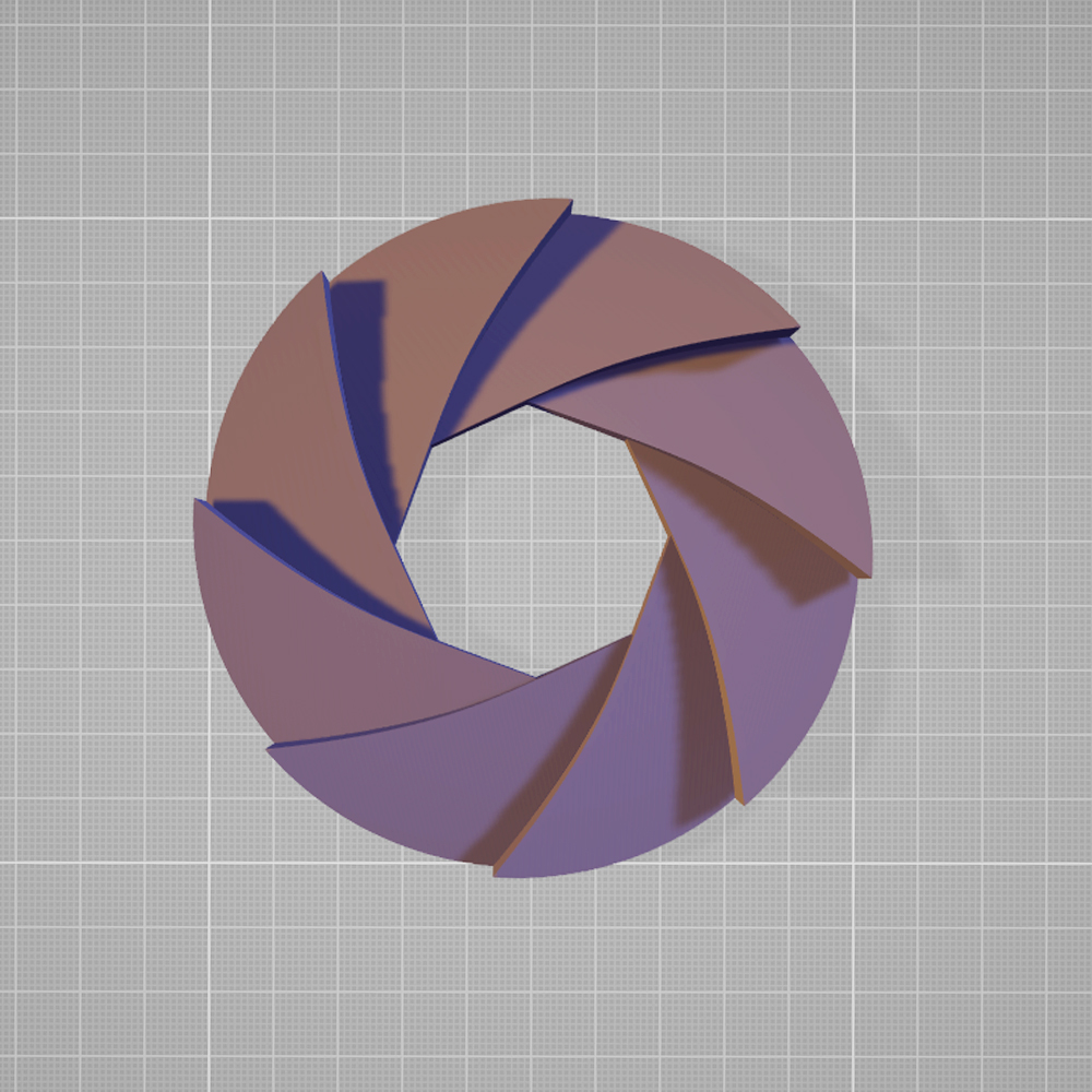 STL file Appeture Camera Lens・3D printing idea to download・Cults