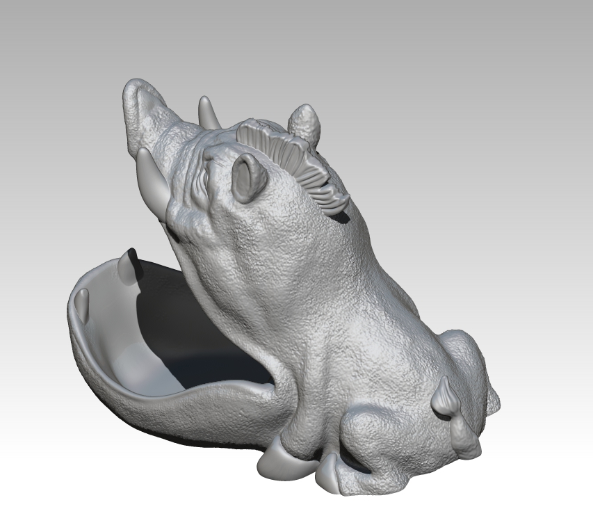 3D file Decorative HOG・3D printing template to download・Cults