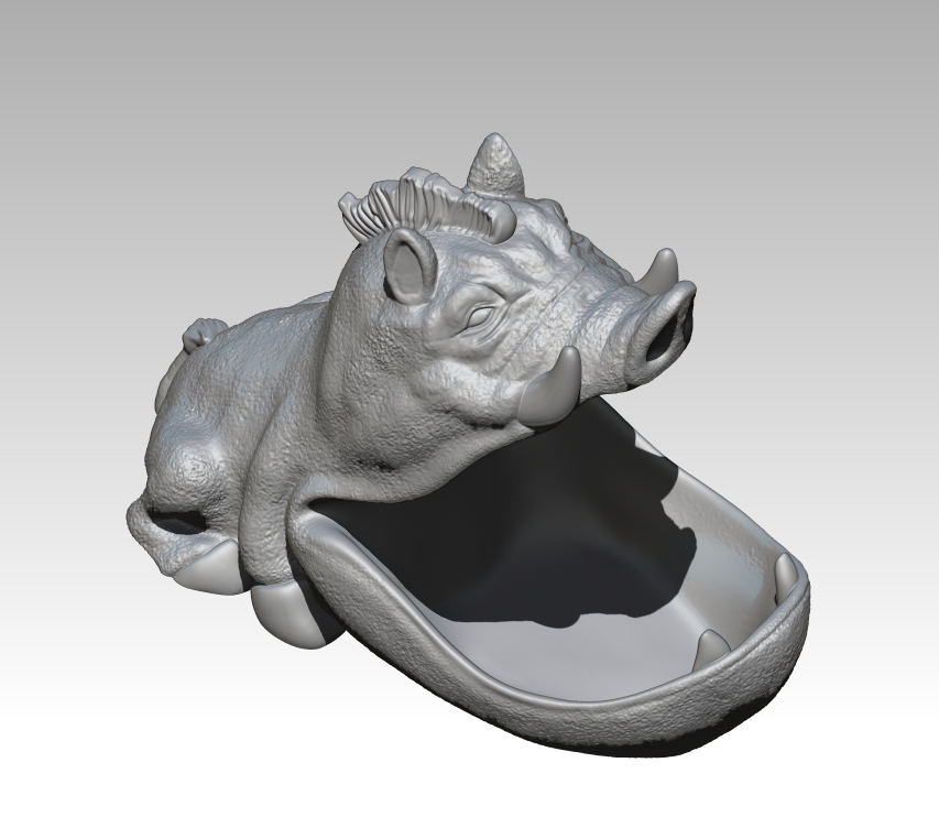 3D file Decorative HOG・3D printing template to download・Cults