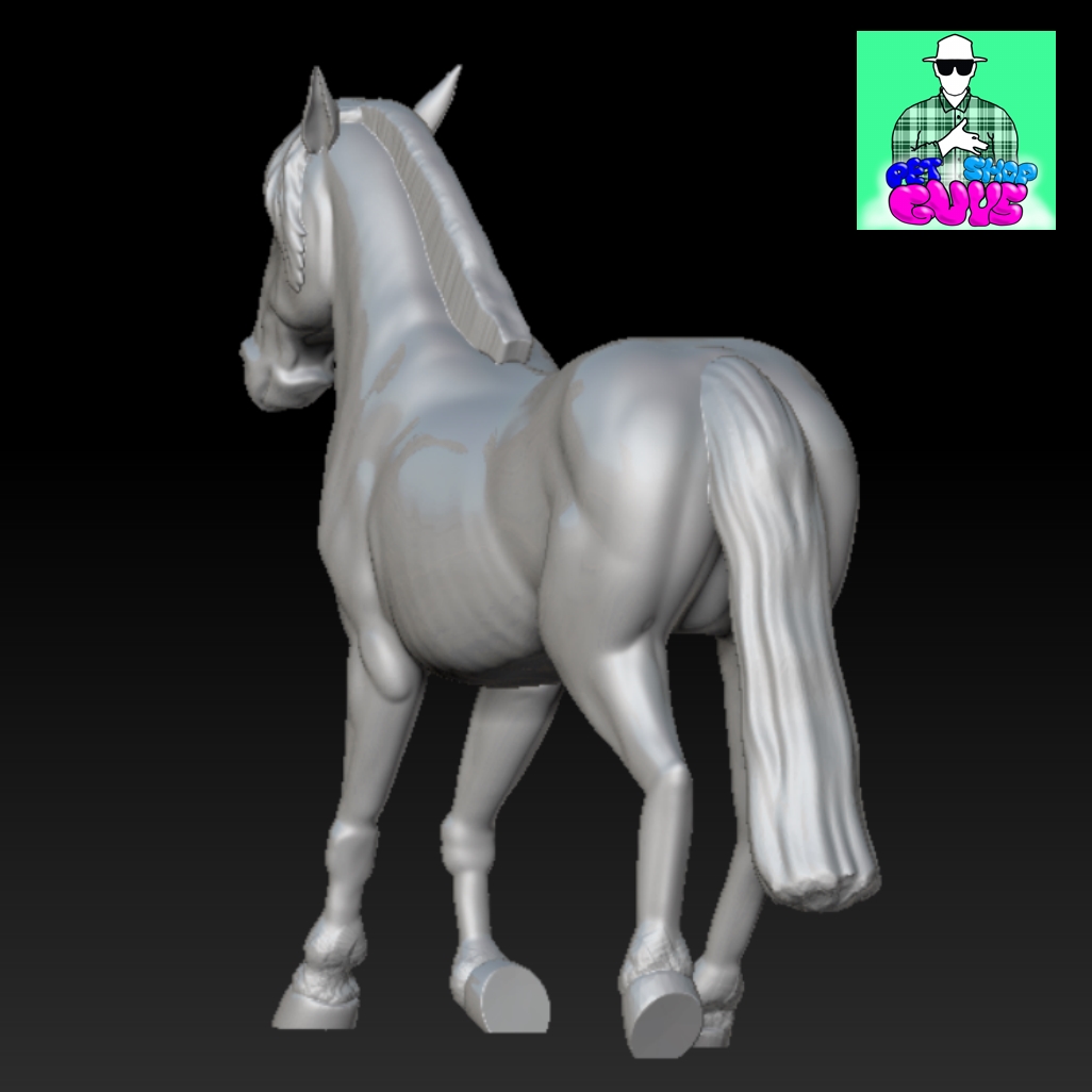 STL file High Detail Horse 🐎・3D print design to download・Cults