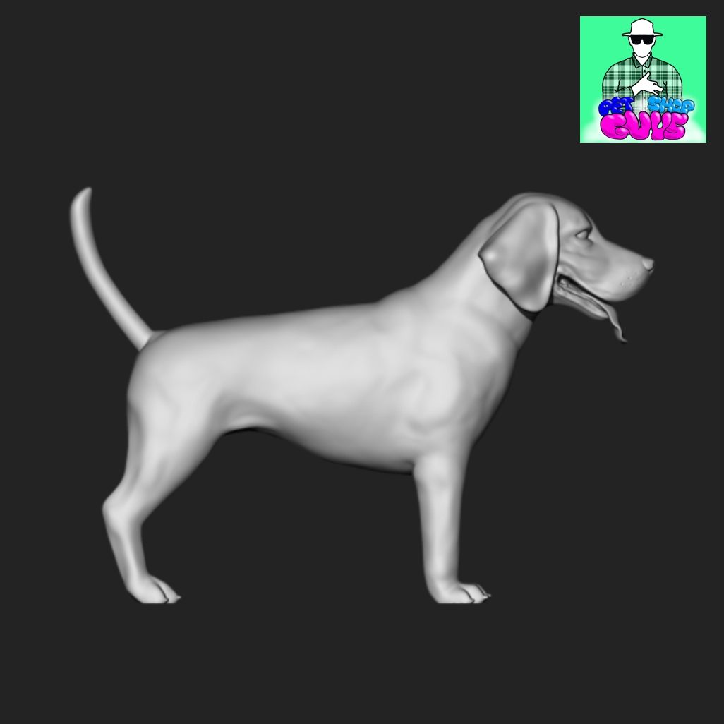 Archivo STL Beagle Breed Dog・Objeto de impresión 3D para descargar・Cults