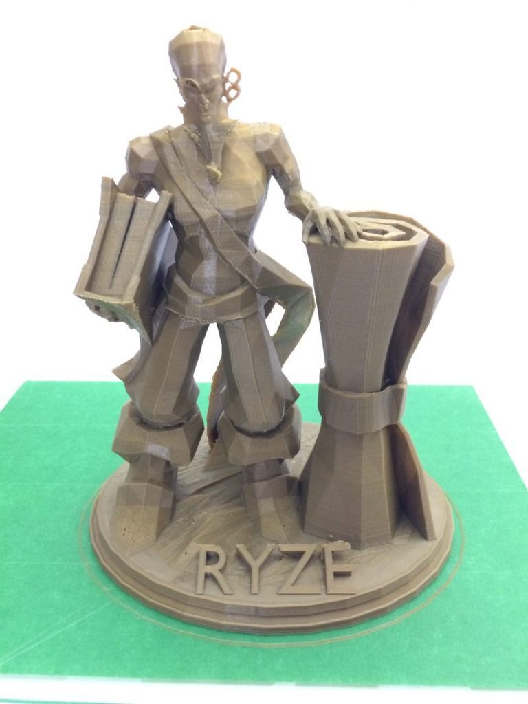 Бесплатный STL файл Ryze - League of Legends - printable・Модель 3D ...