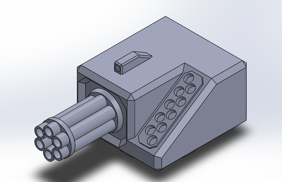 Free STL file rotary small turret・Object to download and to 3D print・Cults