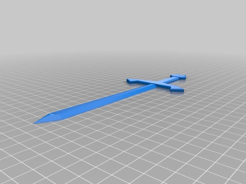 Free STL file Sword Letter Opener 🗡️・Object to download and to 3D print ...