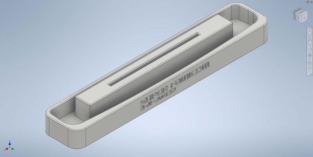 Free STL file Super Famicom Dust Cover・3D printable object to download ...