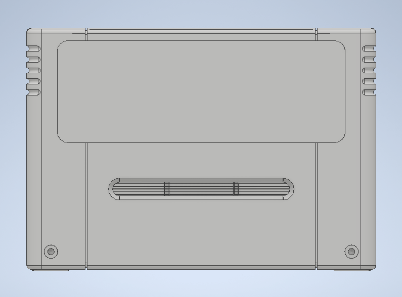 Free STL file (Single Piece) Super Famicom / Nintendo (PAL) Cartridge ...