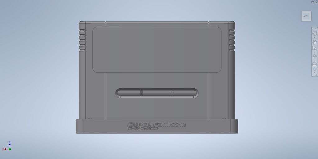 Free STL file Super Famicom Dust Cover・3D printable object to download ...