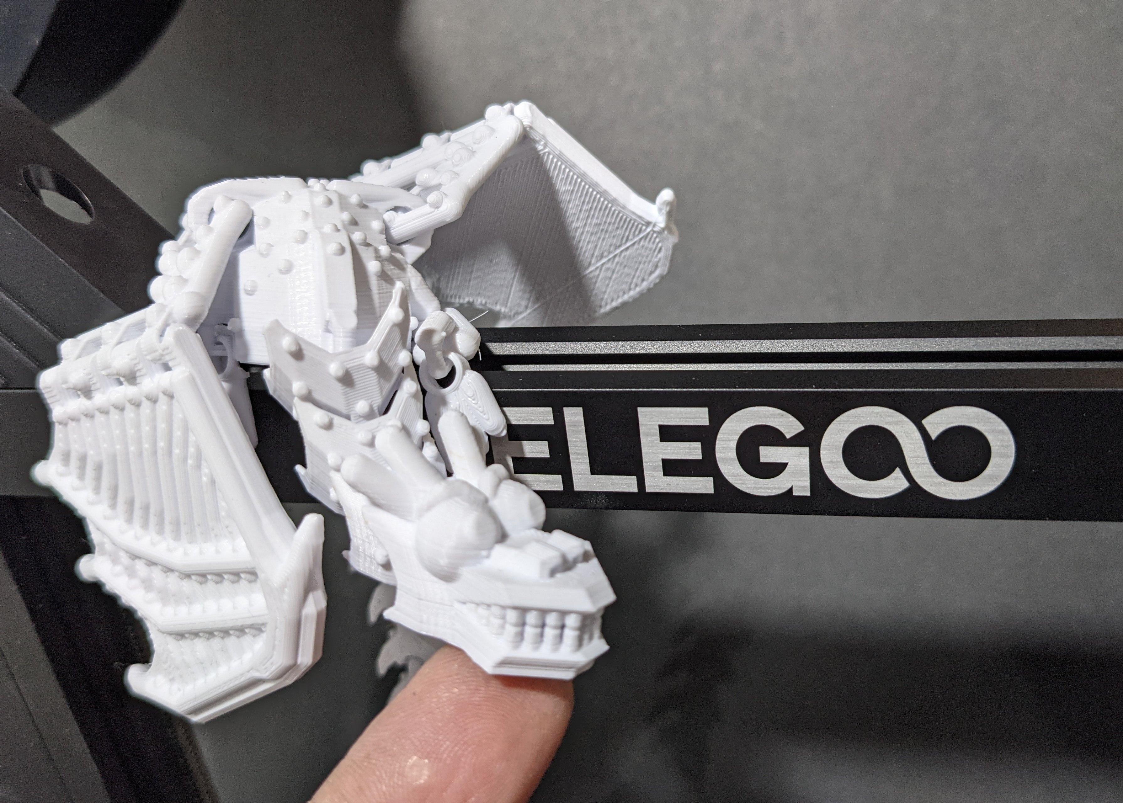 STL file CUTE ARTICULATED WINGED DRAGON FLEXI WIGGLE PET, PRINT IN ...