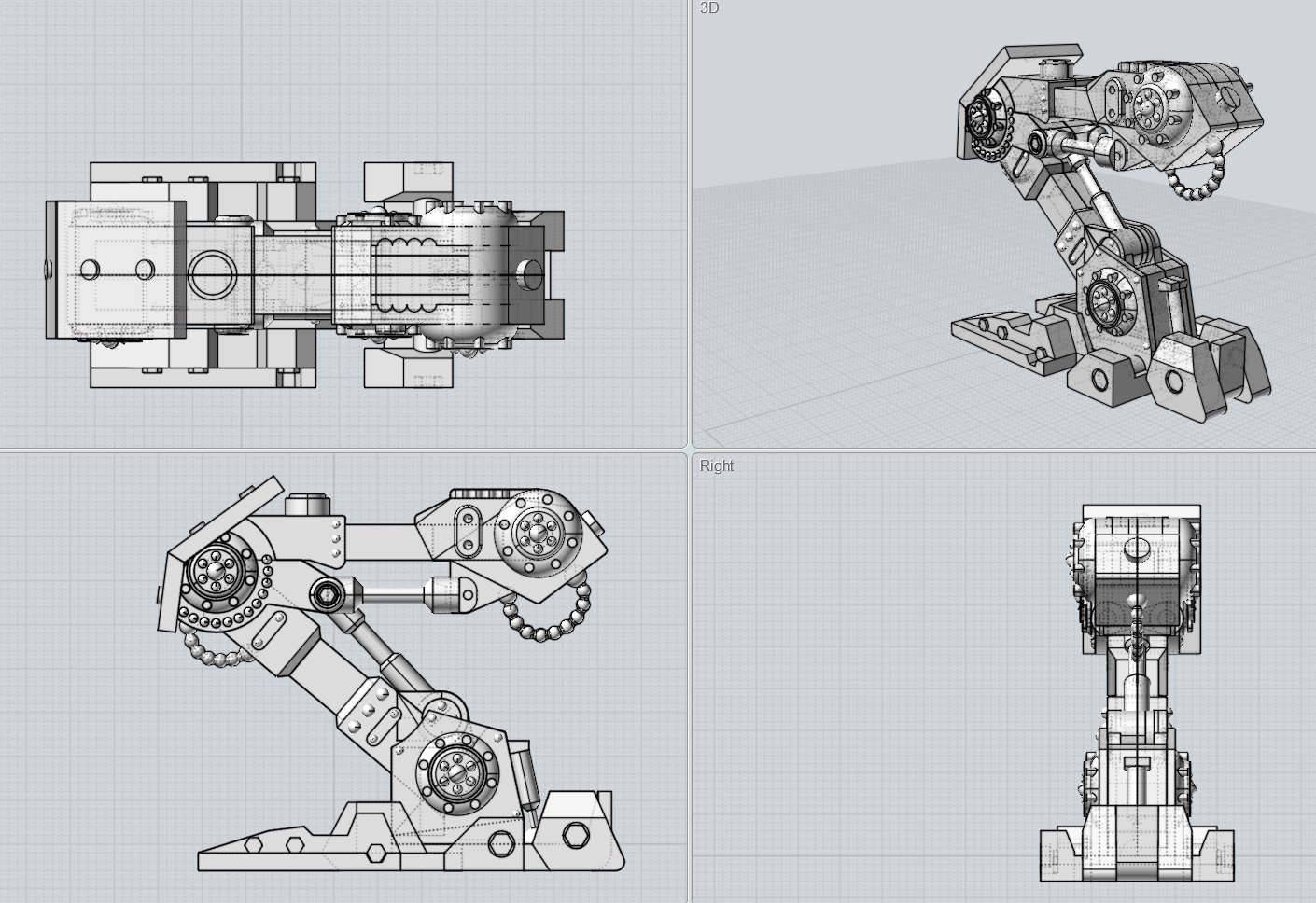 STL file Dust War - Axis Medium Walker Proxy 🌬️・3D printable model to ...