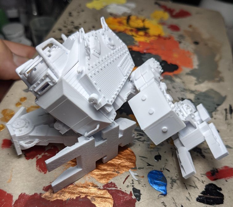 STL file Dust War - Axis Medium Walker Proxy・3D printable model to ...