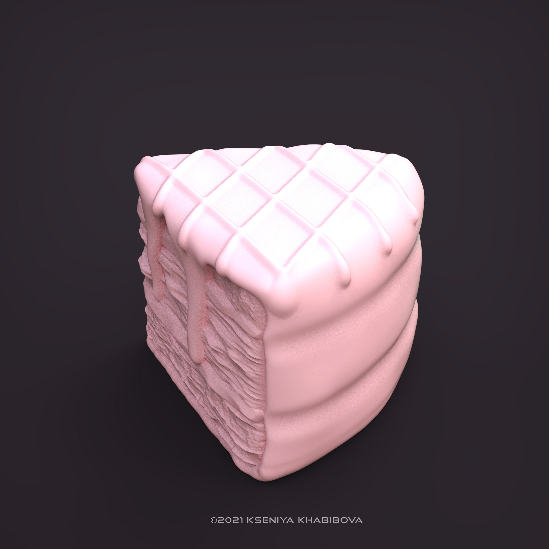 STL file Piece of cake・3D print object to download・Cults