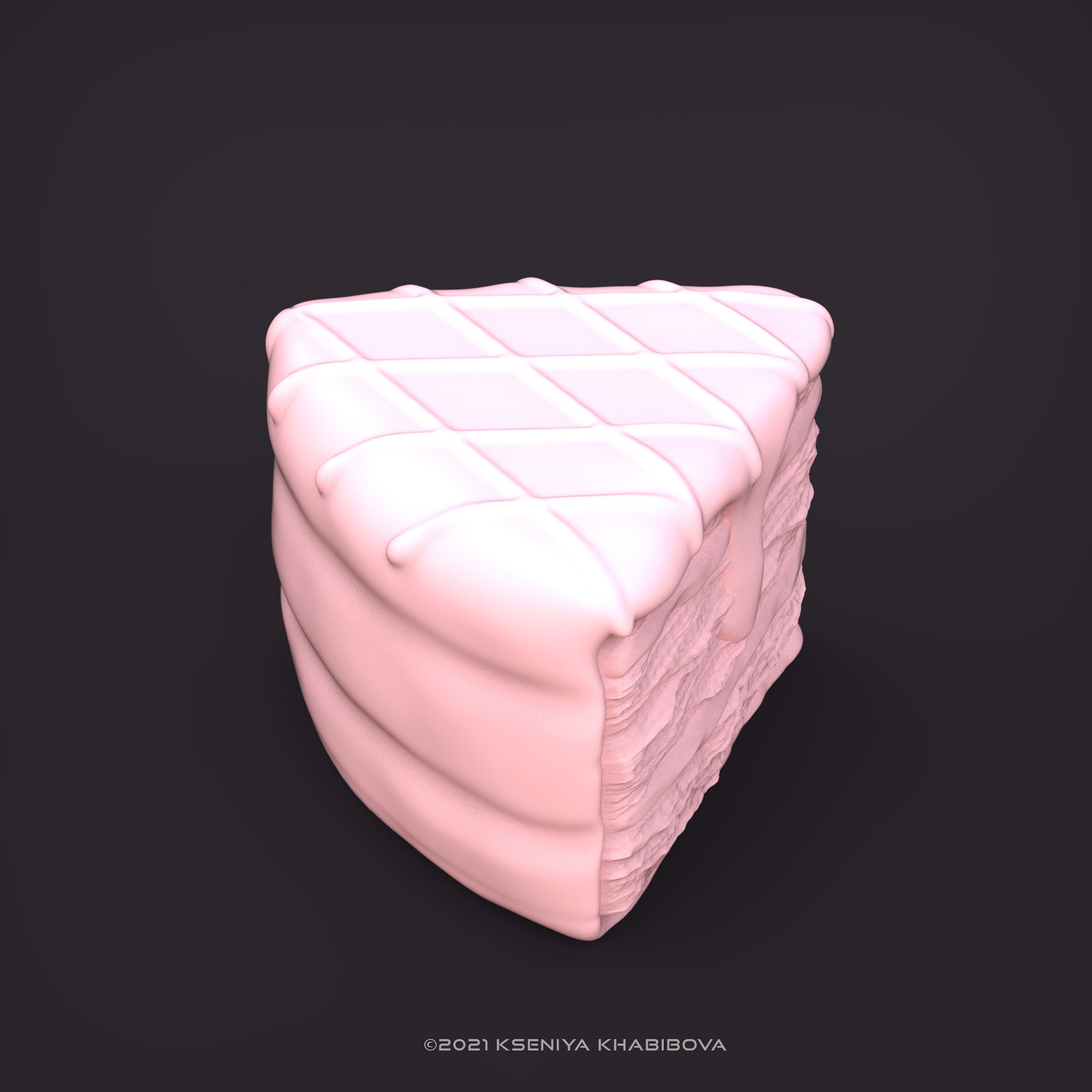 STL file Piece of cake・3D print object to download・Cults