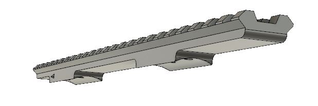 3D file SSG24 Extended rail STEP・Model to download and 3D print・Cults