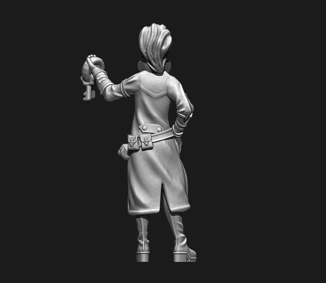 Free STL file Fantasy female thief Rogue remake・3D printer model to ...