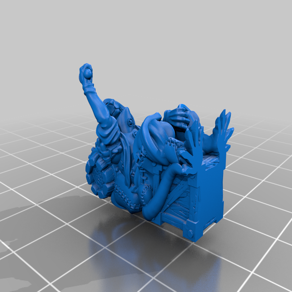 Free STL file Ratkin ratfolk skaven alchemist・3D printable object to ...