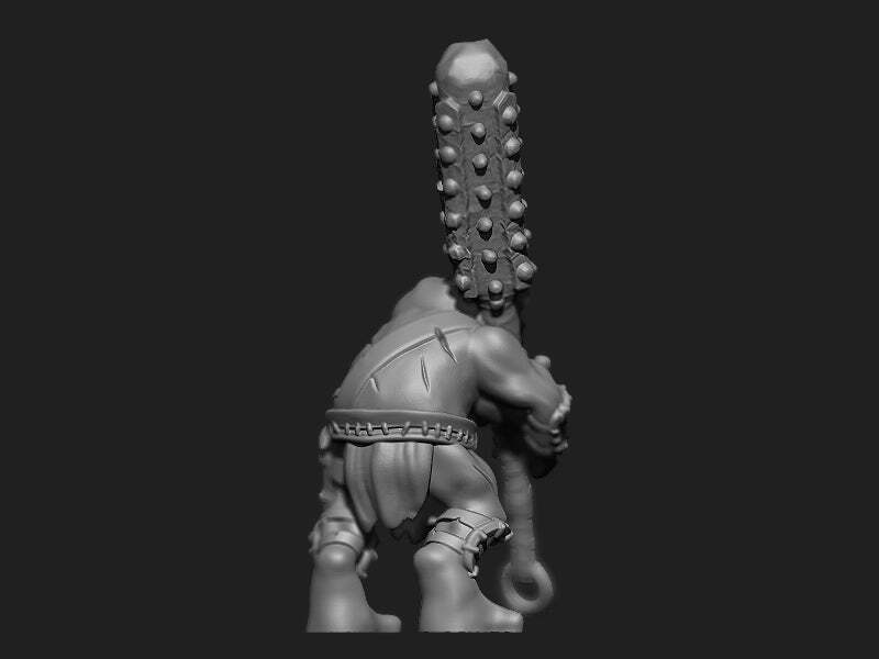 Free STL file Frog grung barbarian warrior・3D printable model to ...