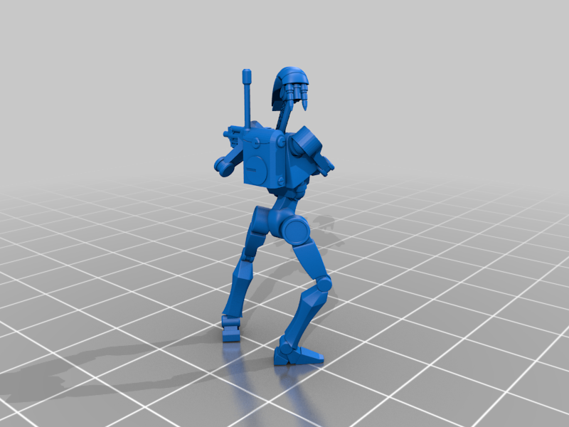 Free STL file Battledroids・3D printing idea to download・Cults