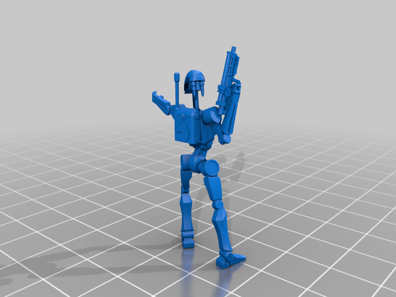 Free STL file Battledroids 🤖・3D printing idea to download・Cults
