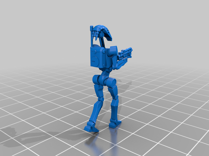 Free STL file Battledroids・3D printing idea to download・Cults