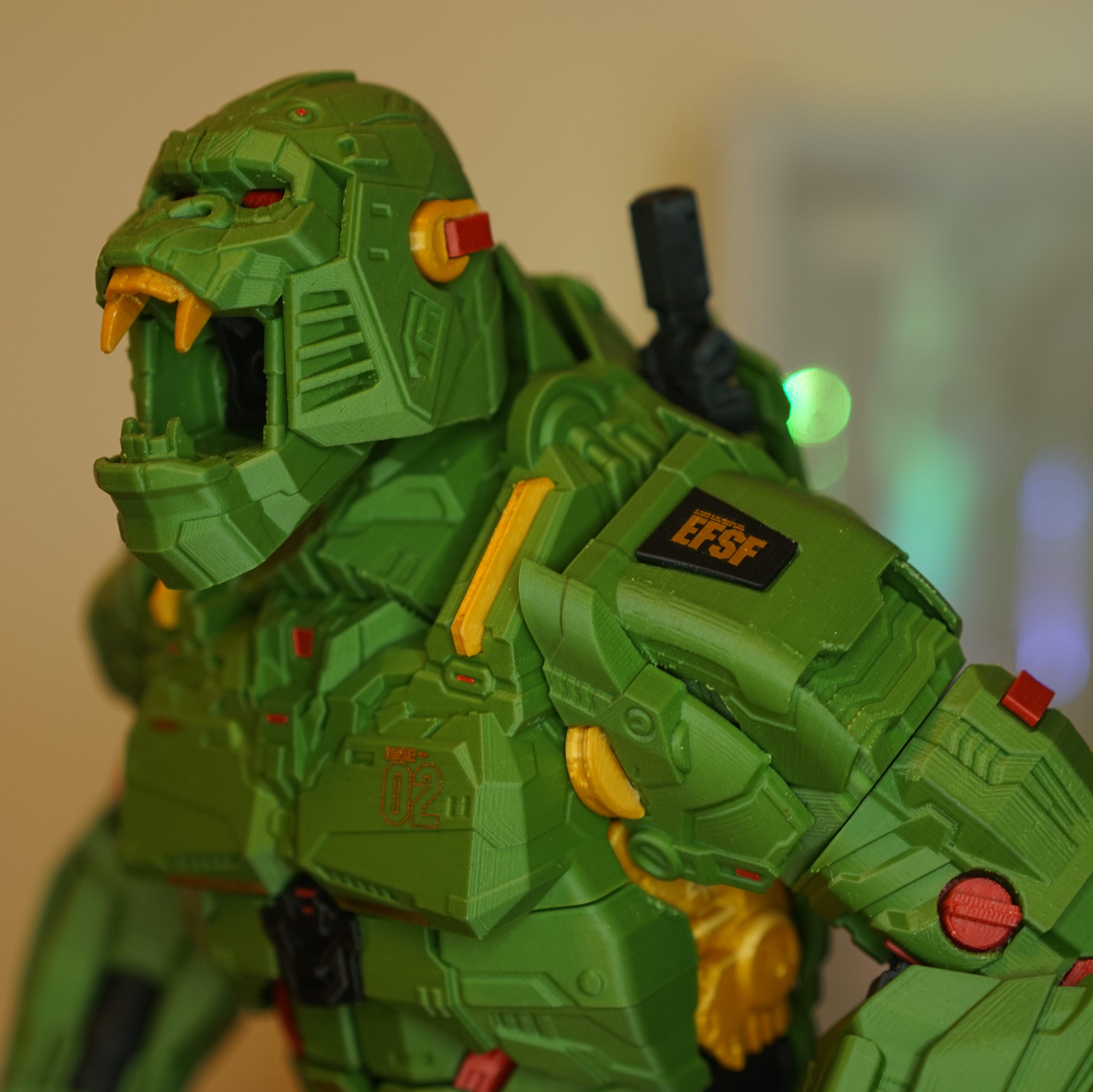 3D printable Mecha King Kong • made with Wanhao D12 230・Cults