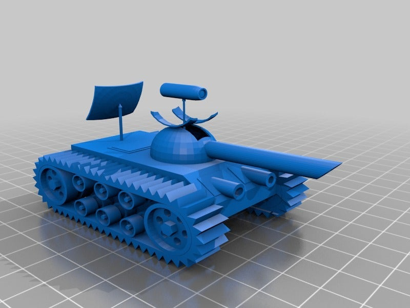 Free STL file tank・3D printable object to download・Cults