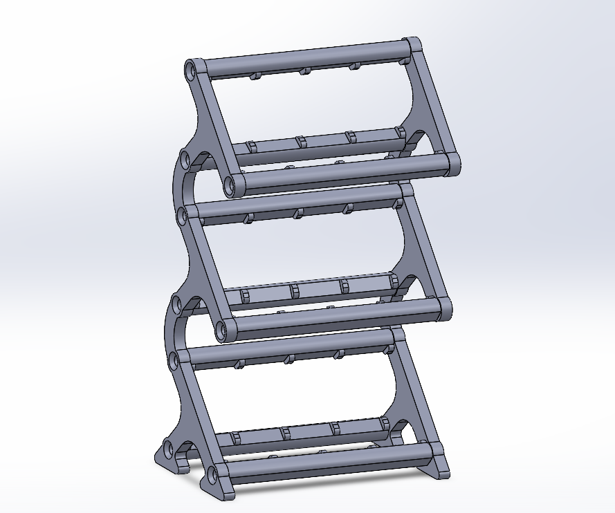 Free STL file Tire Rack - For 1/32 model cars 🚗・Object to download and ...