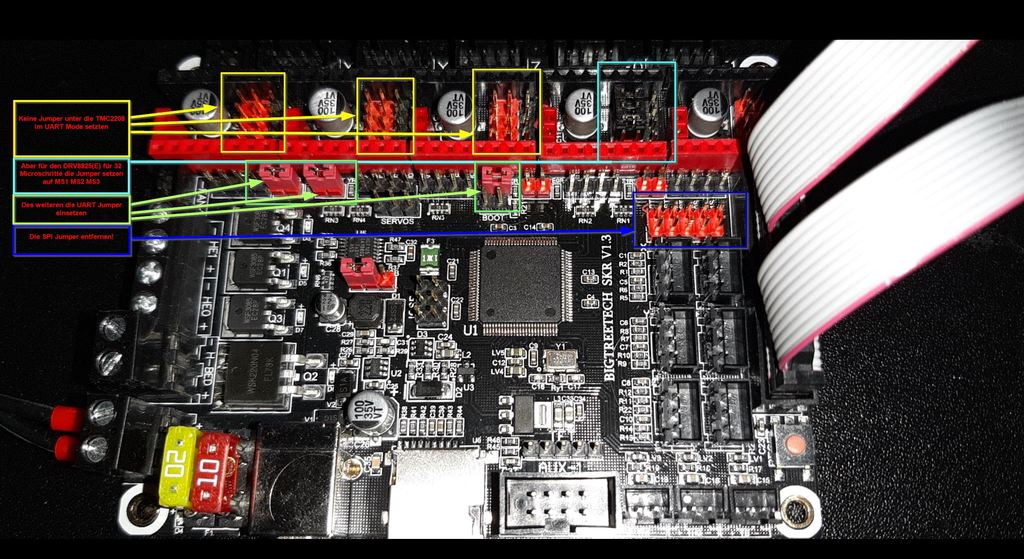 Fichier 3D gratuit Ender 3 Bigtreetech SKR1.3 32-Bit +TMC2208 UART ...