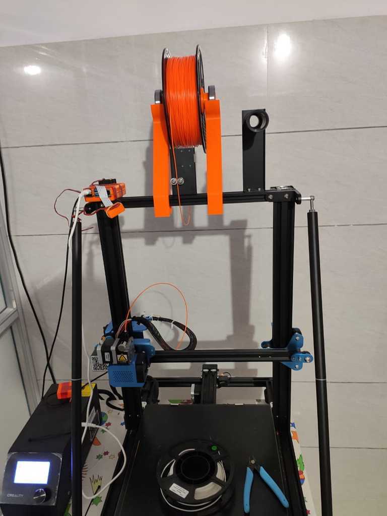 Free STL file spool holder CR10 v3 direct drive・3D printer model to ...